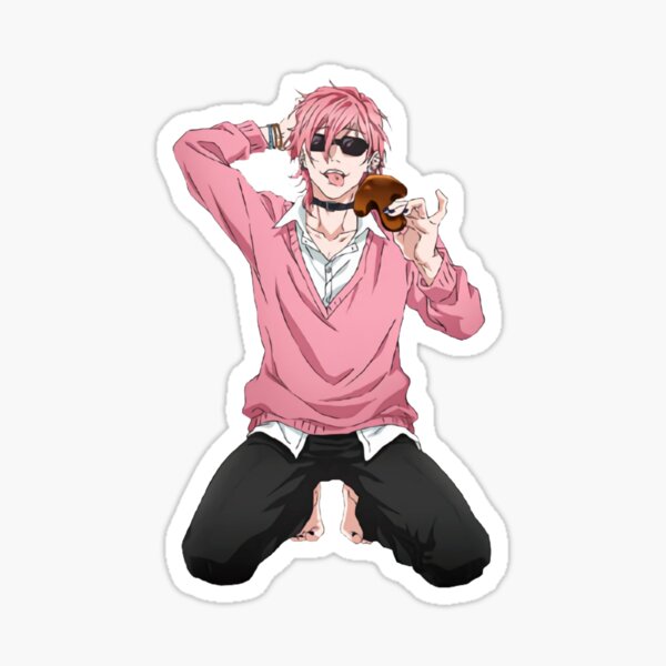 "Cool yarichin b club chibi" Sticker for Sale by ANIME-T-shirts | Redbubble