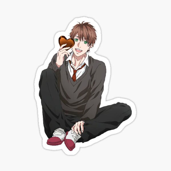"Cool yarichin b club chibi" Sticker for Sale by ANIME-T-shirts | Redbubble