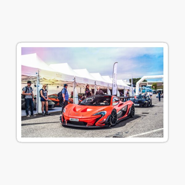 "McLaren P1 GTR" Sticker for Sale by ricoliu | Redbubble