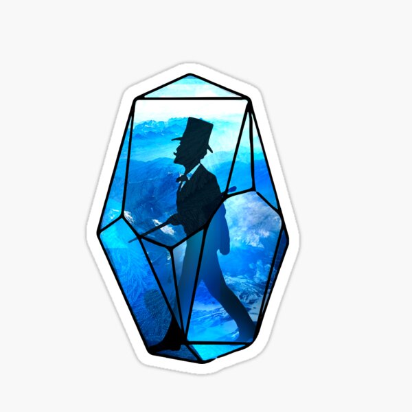 "Adventure Crystals - 3 : the alpinist " Sticker for Sale by ...