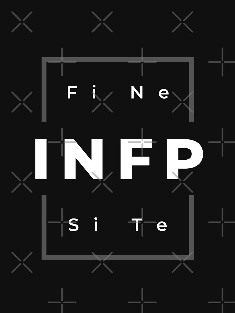 "Minimalistic INFP Functions (White & Black)" T-shirt for Sale by ...