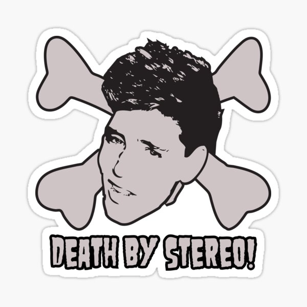 Death By Stereo Stickers | Redbubble