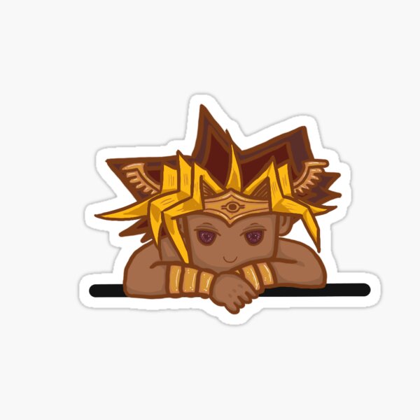 "Chibi Atemu" Sticker by sel-art | Redbubble