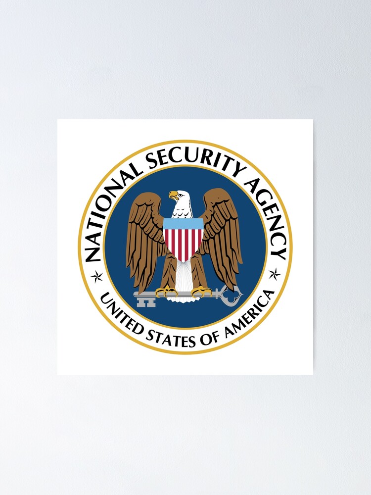 "NATIONAL SECURITY AGENCY NSA" Poster for Sale by Aspretto | Redbubble