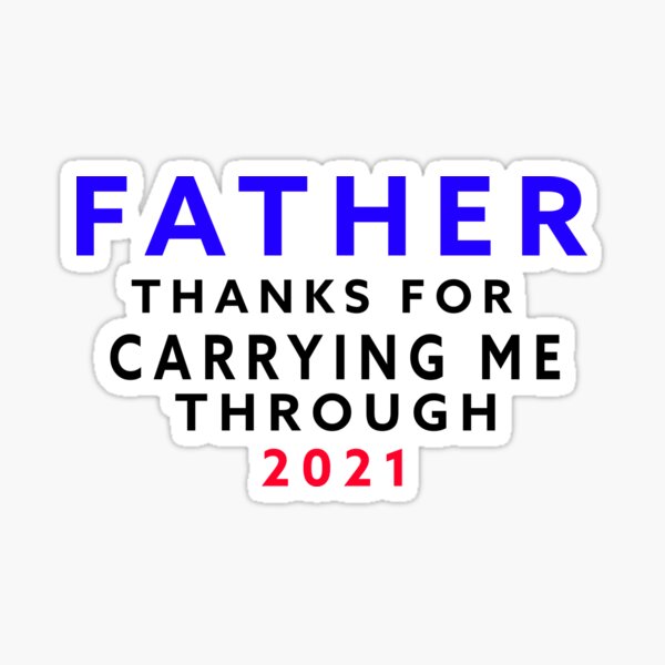 "father sticker, funny father sticker , father gift sticker " Sticker ...