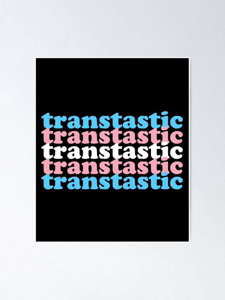 "Transtastic Trans Pride Flag, Trans Rights Are Human Rights ...