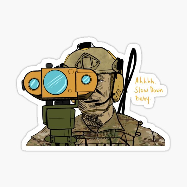 "Observer Chan" Sticker for Sale by PenShinobi | Redbubble