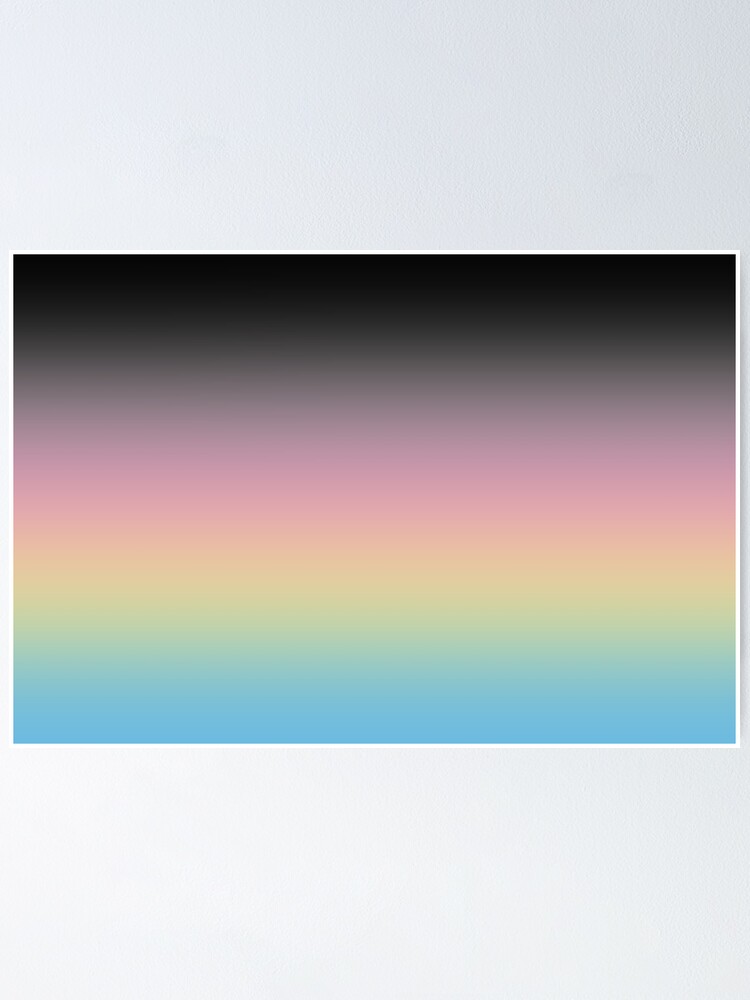 "Polygender Pride Flag Gradient" Poster for Sale by JustGottaDraw ...