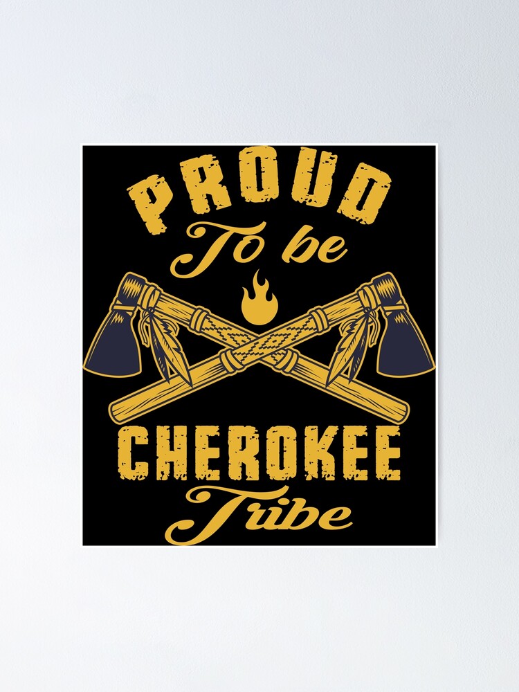 "NATIVE AMERICAN TRIBE-cherokee pride native spirit" Poster for Sale by ...
