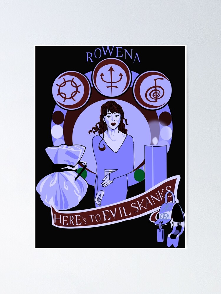 "Rowena Crest - Supernatural" Poster for Sale by MonkeyLi | Redbubble
