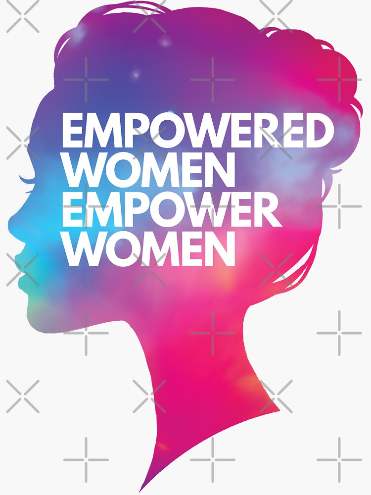 Pegatina «Las mujeres empoderadas empoderan a las mujeres Diseño de ...