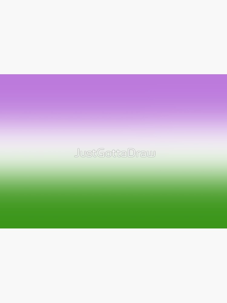 "Genderqueer Pride Flag Gradient" Poster for Sale by JustGottaDraw ...