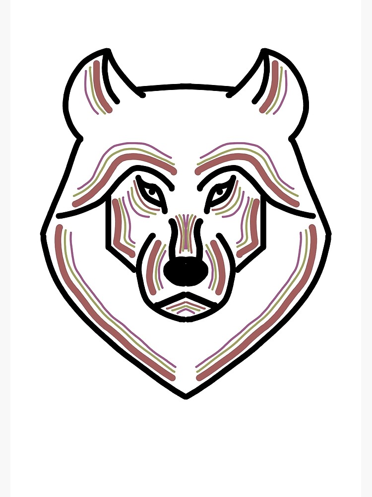 "Wolf V2" Poster by LionArts1 | Redbubble