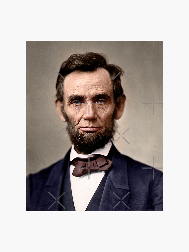 "Abraham Lincoln" Sticker for Sale by IanHardwick | Redbubble