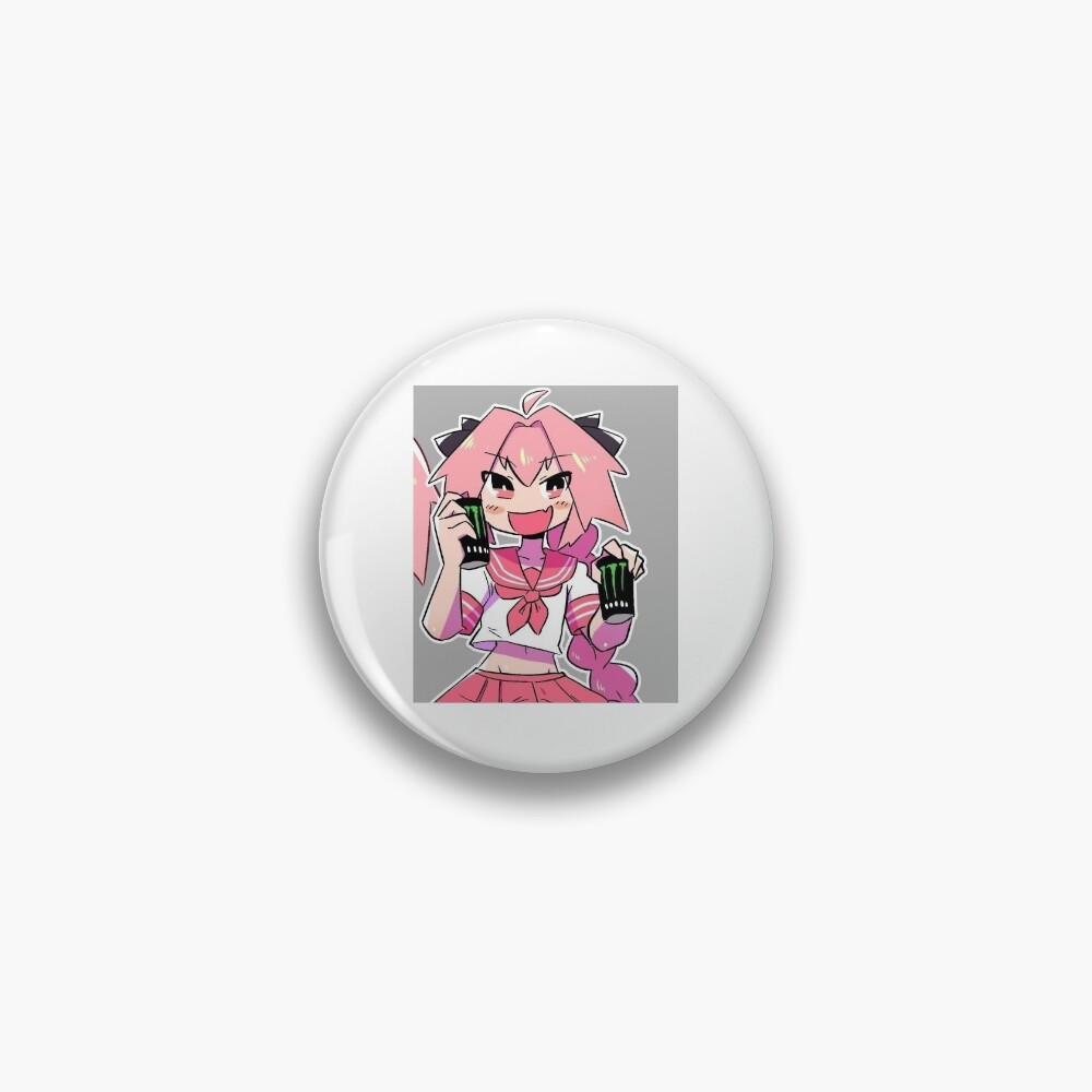 "Astolfo monster cosplay 2" Sticker for Sale by AstolfoLover221 | Redbubble