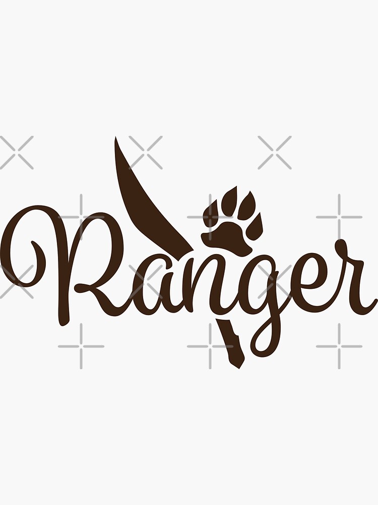 "Dungeons and Dragons Ranger Simple Class Emblem" Sticker for Sale by ...