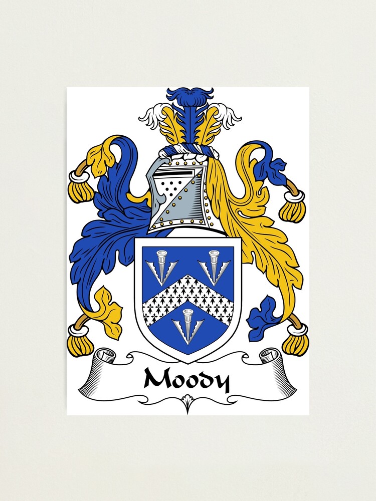 "Moody Coat of Arms / Moody Family Crest" Photographic Print by ...