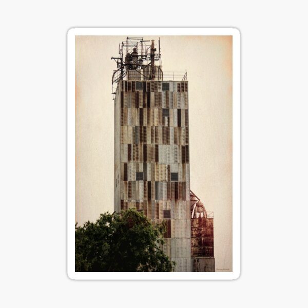 "Industrial Tower" Sticker for Sale by bertsworks300 | Redbubble