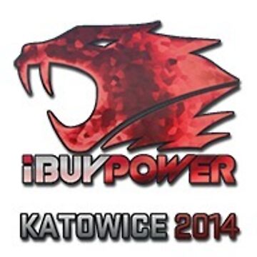 "ibuypower (holo)" Sticker for Sale by skolastrakur | Redbubble