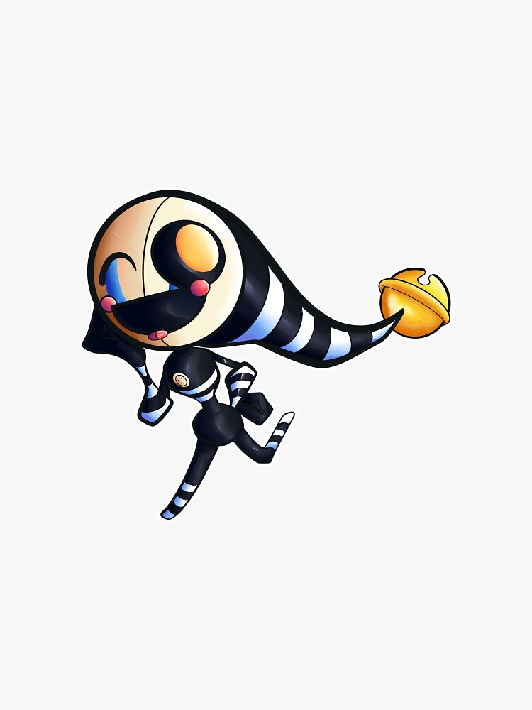 "Chibi Security Puppet Sticker" Sticker by nr0r | Redbubble