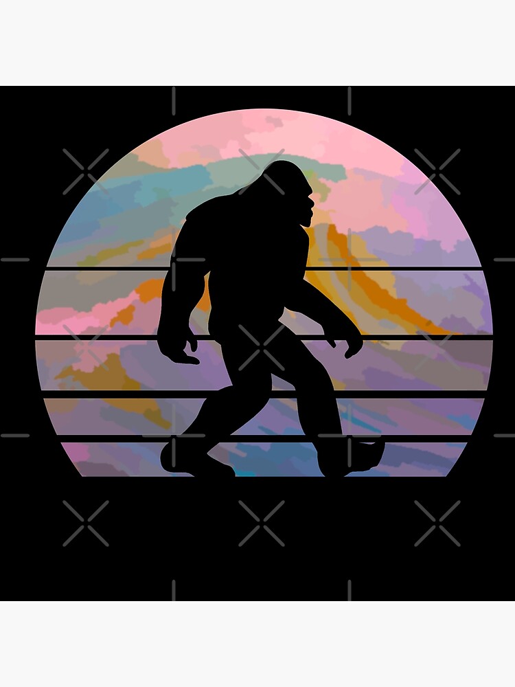 "Aesthetic Pastel Bigfoot" Poster by GranPasso | Redbubble