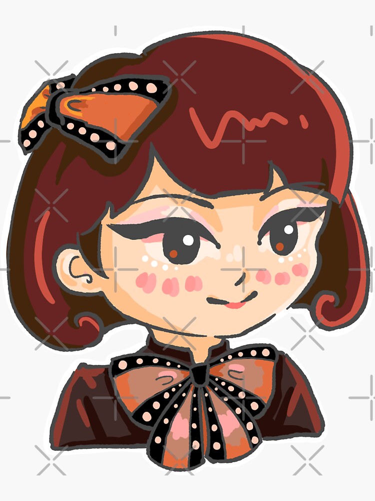 "chibi Shoko" Sticker for Sale by lourrieya | Redbubble