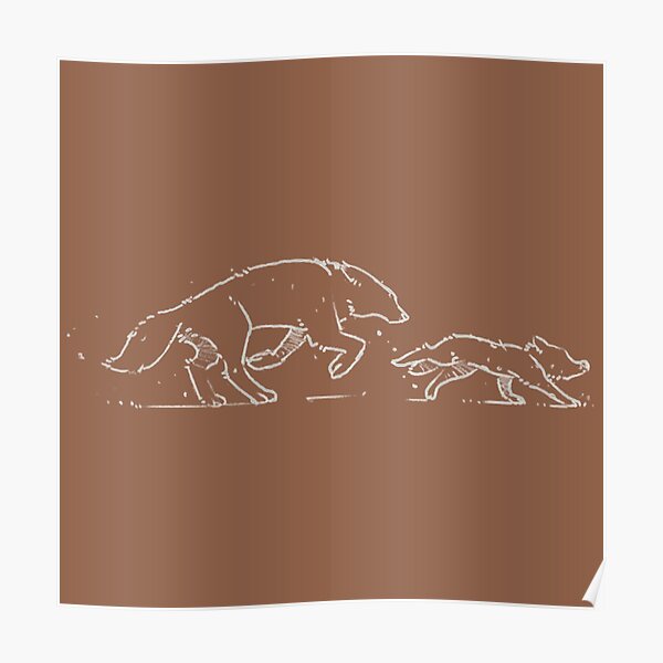 "Life is Strange 2 Wolves Choice (White)" Poster by senaeksi | Redbubble