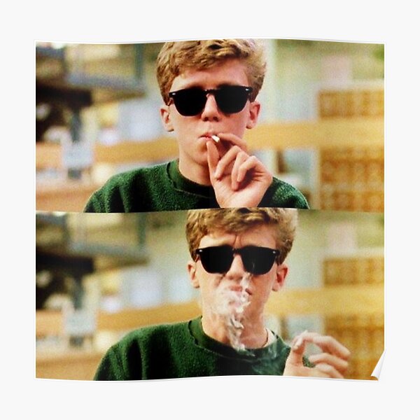 "The Breakfast Club Brian Funny Meme Vintage" Poster by julietap1 ...