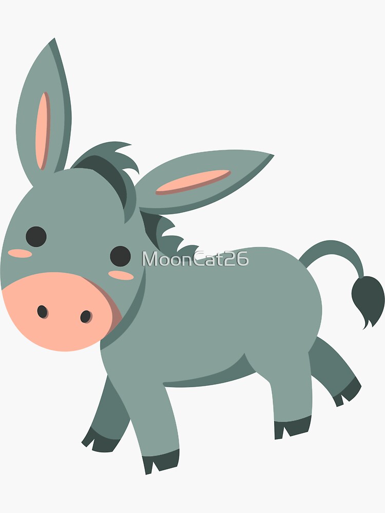 "Donkey Sticker Bullet Journal Trend Best Seller Gift Birthday" Sticker ...