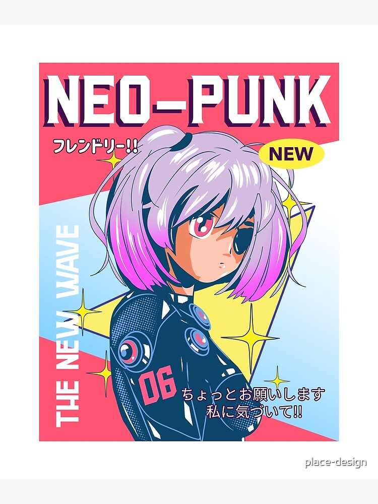 "NEO-PUNK" Poster for Sale by place-design | Redbubble