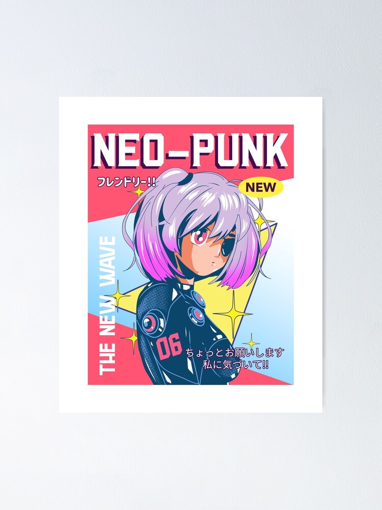 "NEO-PUNK" Poster for Sale by place-design | Redbubble
