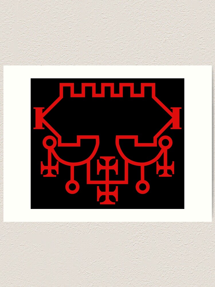 "Belial Demon King inner Sigil occult Magick Seal" Art Print for Sale ...