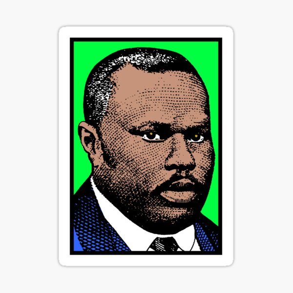 Marcus Garvey Stickers | Redbubble