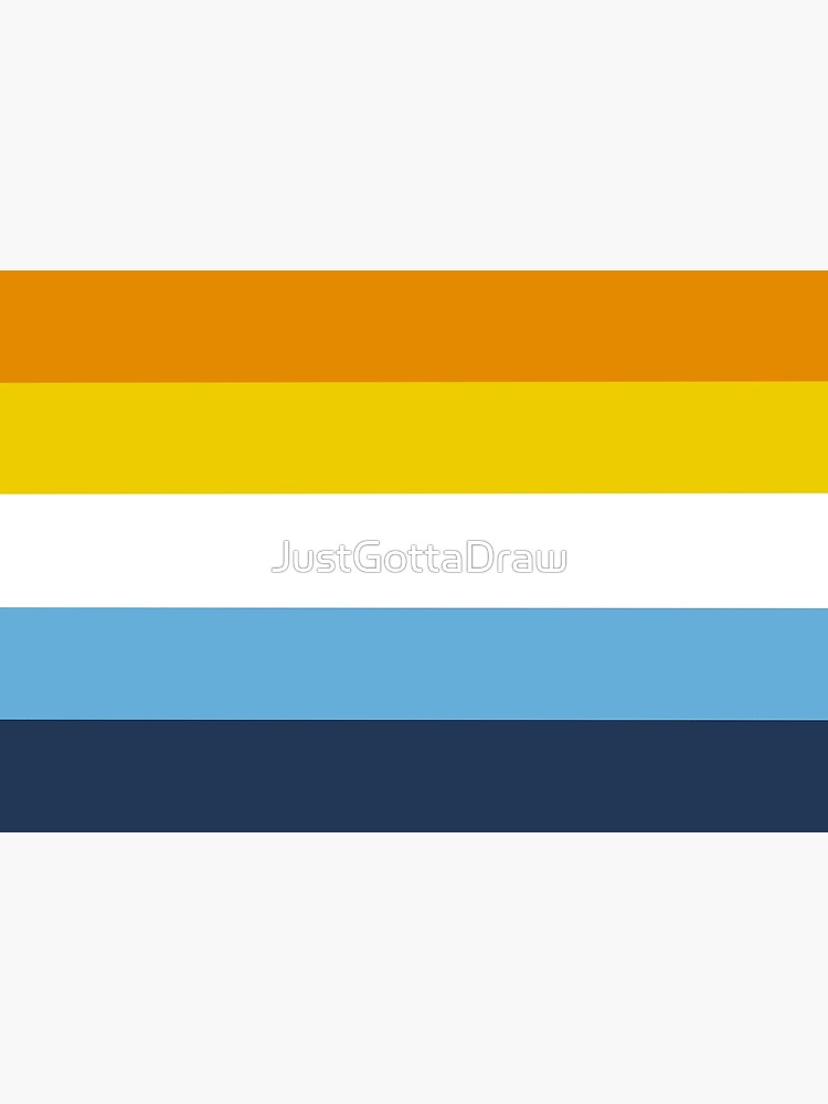 "Aroace Pride Flag" Poster for Sale by JustGottaDraw | Redbubble