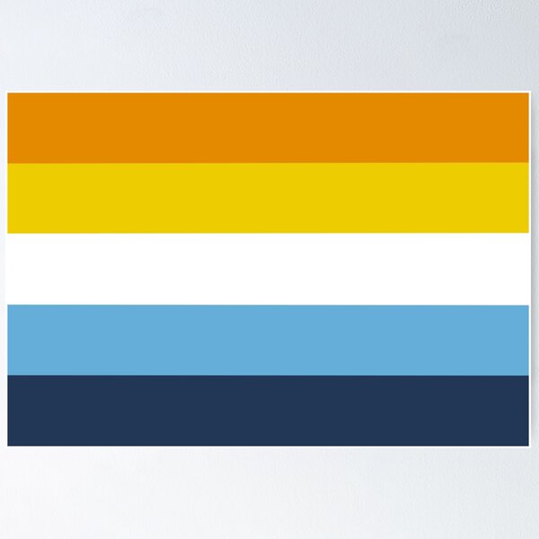 "Aroace Pride Flag" Poster for Sale by JustGottaDraw | Redbubble
