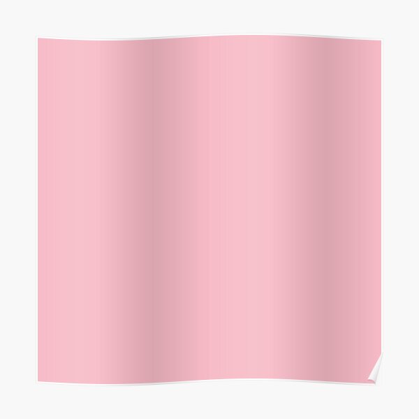 "Blush Pink Solid Color" Poster by nessalunas | Redbubble