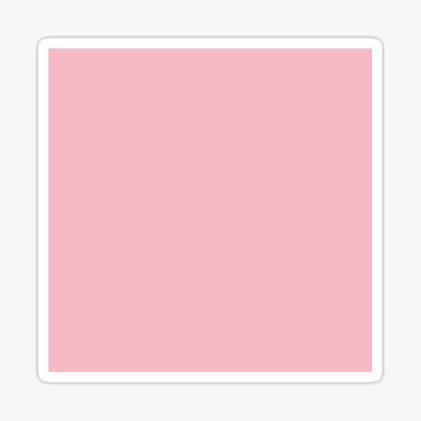 "Blush Pink Solid Color" Sticker for Sale by nessalunas | Redbubble
