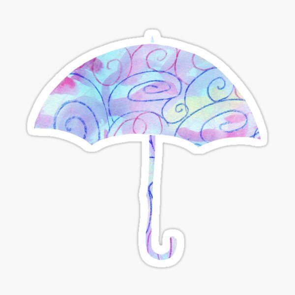 "Umbrella" Sticker for Sale by EnvyRow | Redbubble