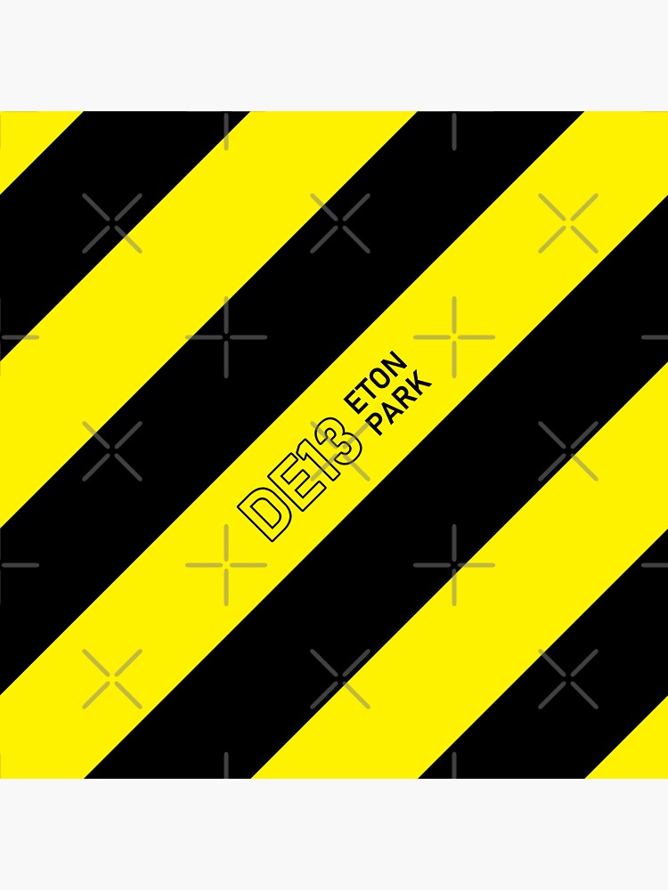 "BAFC - Eton Park Footy Stripes" Sticker by footystripes | Redbubble