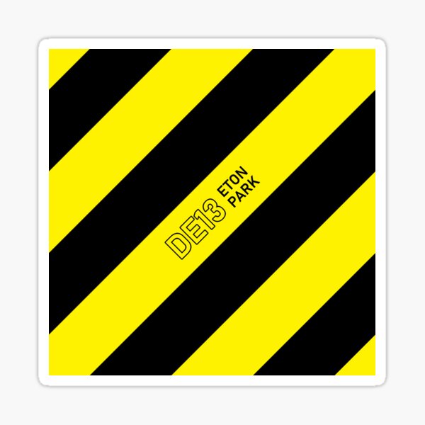 "BAFC - Eton Park Footy Stripes" Sticker by footystripes | Redbubble