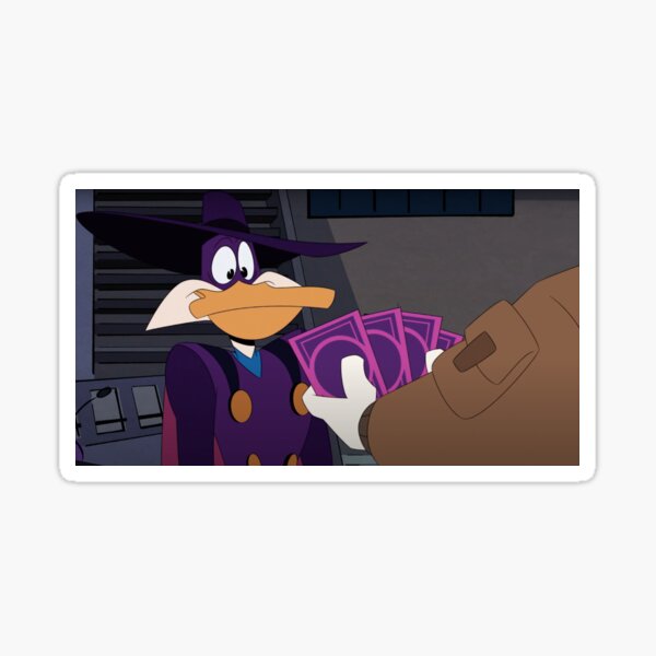 "Darkwing Duck" Sticker for Sale by CaveofWonders | Redbubble