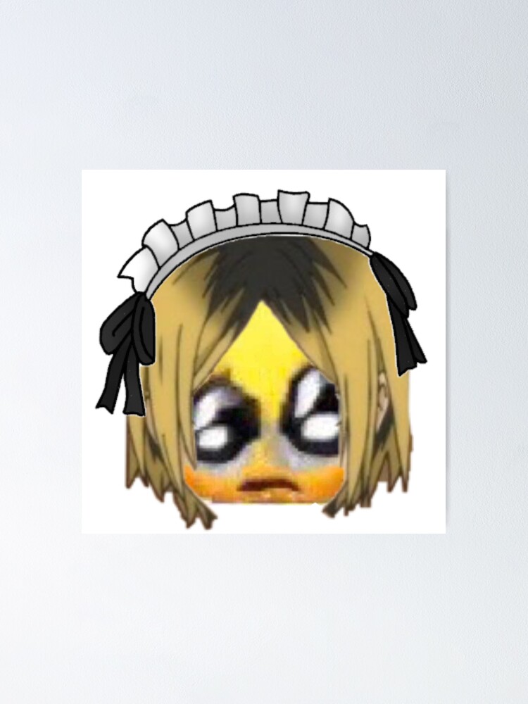 "kenma cursed catboy maid" Poster by radrecessives | Redbubble