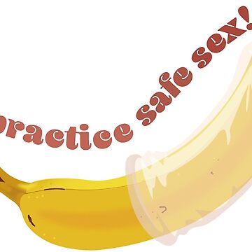 "practice safe sex!" Sticker for Sale by nymphessence | Redbubble