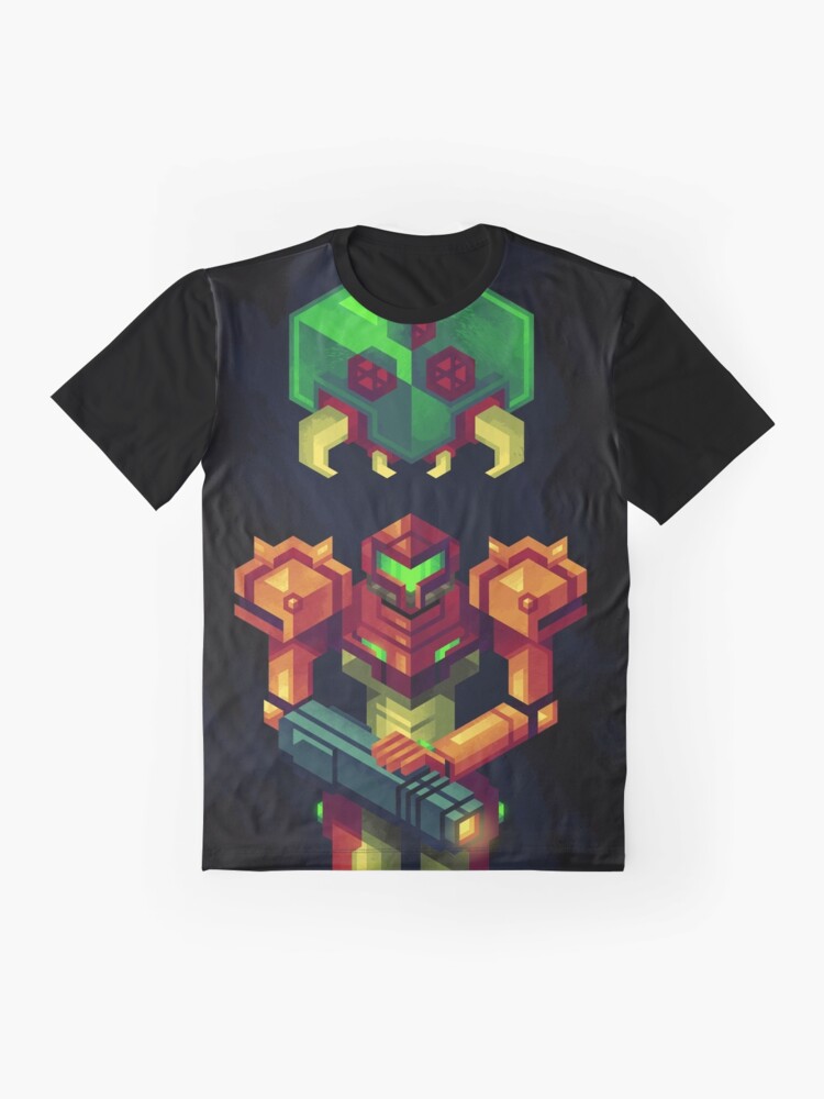"Metroid" T-shirt for Sale by etall | Redbubble | metroid graphic t ...
