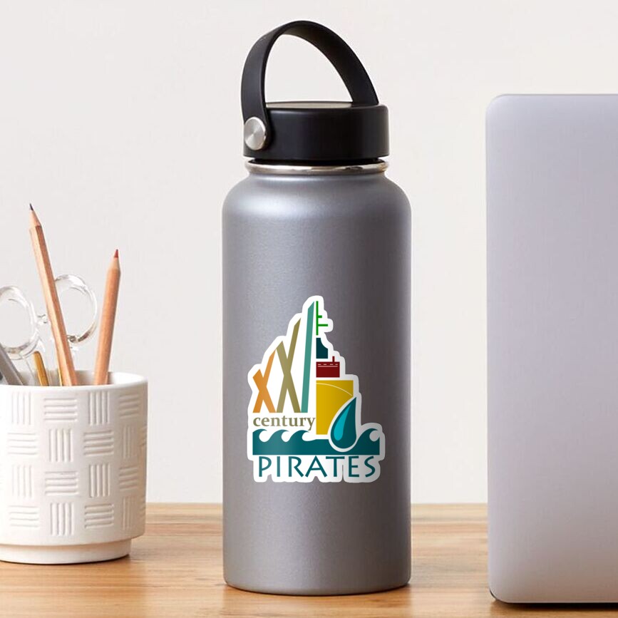 "Pirates of the 21st Century" Sticker for Sale by MIRVECTORA | Redbubble