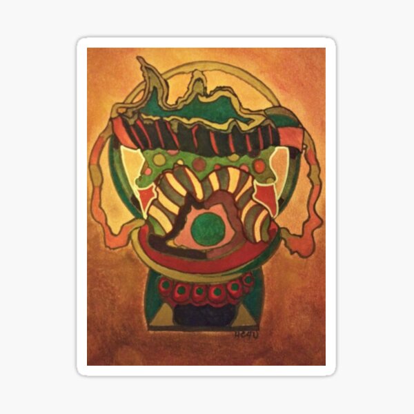 "Spin-gotti (Mix Medium) Original Work" Sticker for Sale by ...