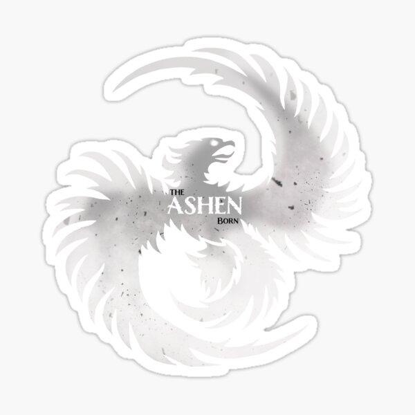 "The Official Ashen Born Logo" Sticker for Sale by NixNax | Redbubble