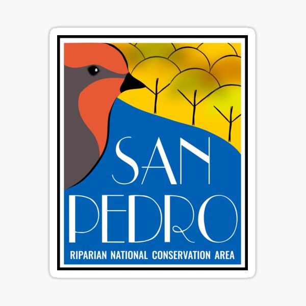 "San Pedro Riparian National Conservation Area" Sticker for Sale by ...