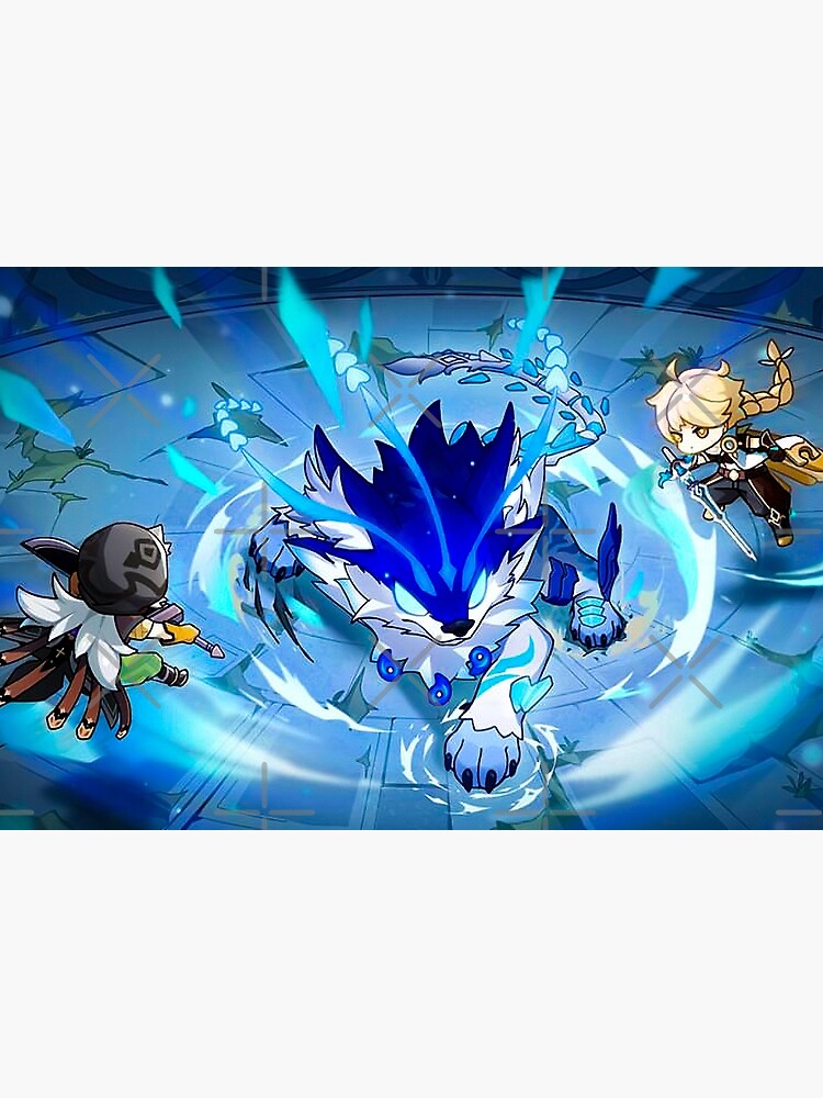 "Andrius, Aether/Lumine, Razor | Genshin Impact Puzzle "Wolf of the ...