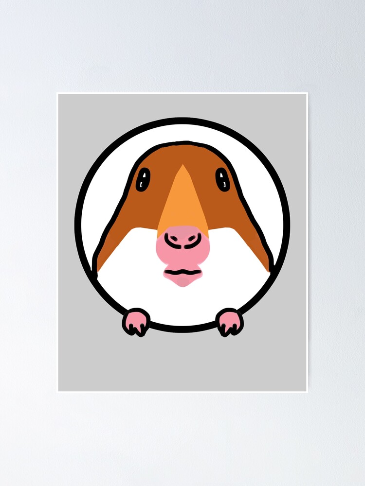 "Hamster Meme pfp" Poster for Sale by sketchNkustom | Redbubble